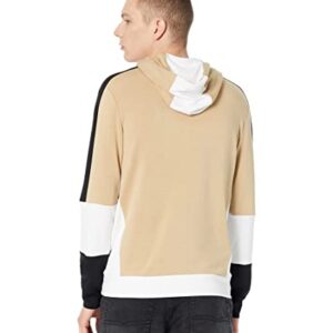 Karl Lagerfeld Paris Color-Blocked Hoodie Sand SM