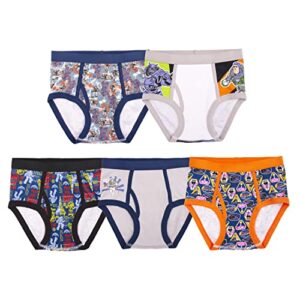 disney boys' pixar’s buzz lightyear underwear multipacks with zurg and zyclops in sizes 4, 6, 8, 10, buzz5pkbrief