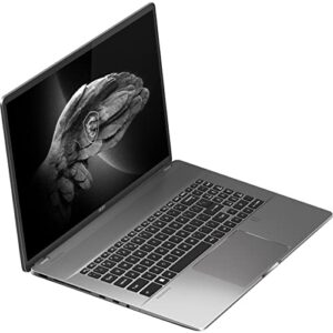 MSI Creator Z17 17" Professional Creator Laptop: Intel Core i9-12900H RTX 3080 32GB DDR5 2TB NVMe SSD, QHD+ 165hz Touch 100% DCI-P3, Thunderbolt 4 w/ PD Charging, Win 11 Pro: Lunar Gray A12UHST-048