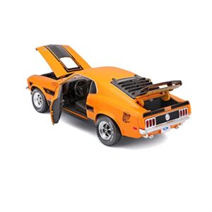 Maisto 1:18 Special Edition 1970 Ford Mustang Mach 1, Orange, 1:18 Scale