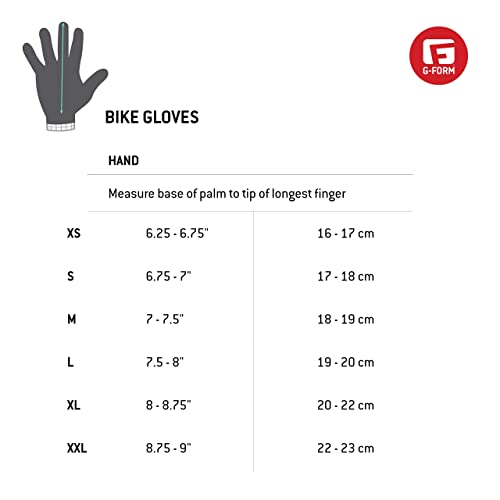 G-Form Sorata 2 Mountain Bike Gloves - Motorcycle & Cross-Country Cycling Gloves - Street Art, Small