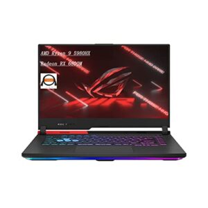 asus - rog strix g15 advantage edition- 15.6" qhd(2560 x 1440) gaming laptop - radeon rx 6800m- amd ryzen 9 5980hx -win 11 home，with hdmi cable (64gb ram | 1tb pcie ssd)