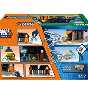 Brio World – 36007 Smart Tech Sound Spooky Train Station | Train Set Accessory Toy for Kids Age 3 Years and Up