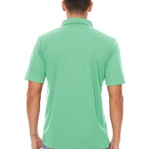 MAGCOMSEN Polo Shirts for Men T Shirts Summer Shirts Casual Collared T-Shirts Golf Shirts Fishing Shirts Tactical Polo Shirt Pique Jersey Athletic Running Shirts Golf Polos Mint Green