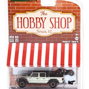 Greenlight Collectible 2020 Gladiator Rubicon Pickup Truck Beige & 2020 Scout Bobber Icon Series Motorcycle Red The Hobby Shop 1/64 Diecast Model Car by Greenlight 97120 F