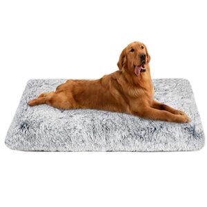 washable dog bed dog beds for large dogs, anti-slip dog crate bed for large medium small dogs, dog beds & furniture