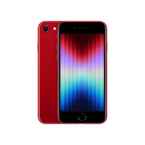 apple 2022 iphone se (128 gb, (product) red) [locked] + carrier subscription