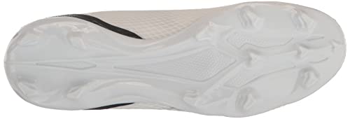 adidas Unisex X SPEEDPORTAL.3 Firm Ground Soccer Shoe, White/White/Black, 9 US Men