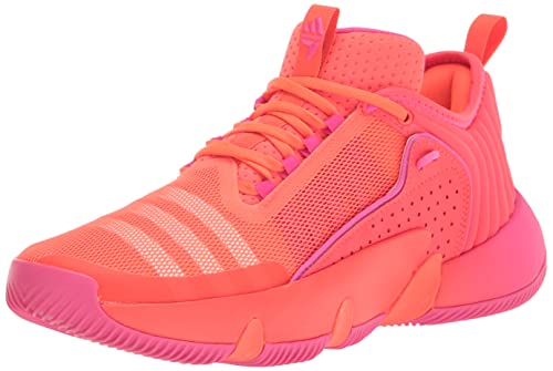 adidas Unisex Trae Unlimited Basketball Shoe, Lucid Blue/Beam Pink/Black, 7.5 US Men