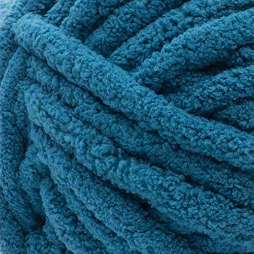 Bernat Blanket Extra Velveteal Yarn - 2 Pack of 300g/10.5oz - Polyester - 7 Jumbo - 97 Yards - Knitting, Crocheting, Crafts & Amigurumi