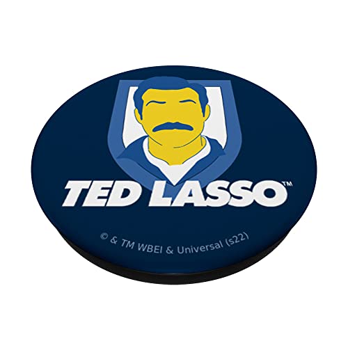 Ted Lasso Silhouette with Logo PopSockets Swappable PopGrip