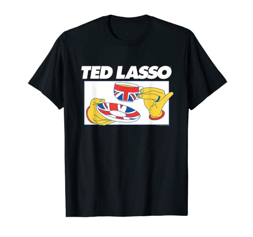 Ted Lasso Tea Cup with Logo T-Shirt