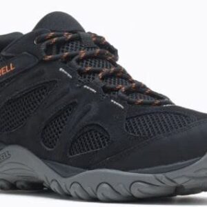 Merrell Men's Yokota 2 Hiking Shoe, Black/Exuberance, 10 M US