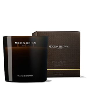 molton brown orange & bergamot luxury scented candle (triple wick), 21.16 oz.