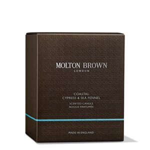 Molton Brown Coastal Cypress & Sea Fennel Signature Scented Candle (Single Wick), 6.07 oz.