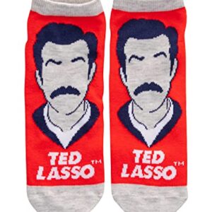 Ted Lasso Unisex 5-Pack Assorted Low Cut Ankle Socks