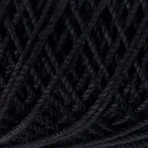 Red Heart Crochet Threads, 300 Yards, Black