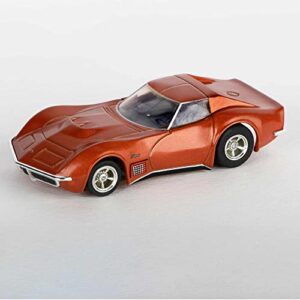 afx/racemasters 1971 corvette 454 orange metallic afx22047 ho slot racing cars