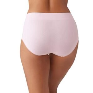 Wacoal Women's Feeling Flexible Seamless Brief, Pale Pink, Medium