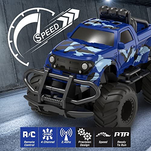 HANCODY Remote Control Car for 3-5 Year Old Boys Girls, Car Toy for 3 4 5 Year Old Kids, RC Car for Kids, Remote Control Car for Toddlers, Gift for 4-7 Year Old Kids