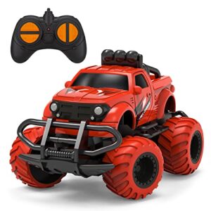 hancody toys for 3 4 5 6 year old boys, remote control car for boys 4-7, 1:43 scale car toys for boys 3-5 years old, 2.4g rc car for kids toddler boy toys truck birthday gifts for 3-7 years old boys