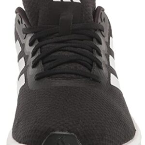 adidas Men's Run Falcon 3.0 Shoe, Black/White/Black, 10.5