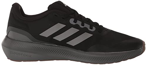 adidas Men's Runfalcon 3.0 Running Shoe, Black/Grey/Carbon, 9.5