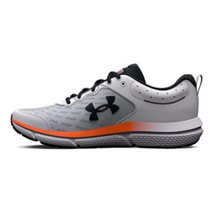 under armour men's charged assert 10 running shoe, (101) white/white/black, 10.5