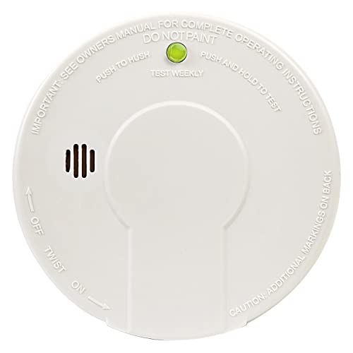 Kidde Carbon Monoxide Detector, AC Plug-in with Battery Backup, CO Alarm with Replacement Alert & Smoke Detector, Battery Powered with Test Button