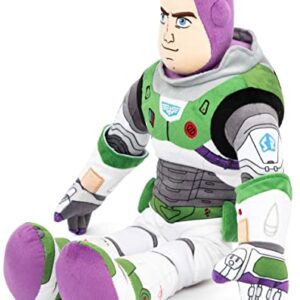 Jay Franco Disney Pixar Lightyear Buzz Lightyear Stuffed Pillow Buddy - Super Soft Polyester Microfiber, 22 inch (Official Disney Pixar Lightyear Product)