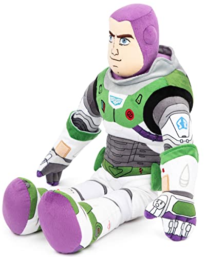 Jay Franco Disney Pixar Lightyear Buzz Lightyear Stuffed Pillow Buddy - Super Soft Polyester Microfiber, 22 inch (Official Disney Pixar Lightyear Product)