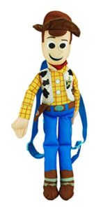 disney pixar woody 16 inches plush backpack – toy story