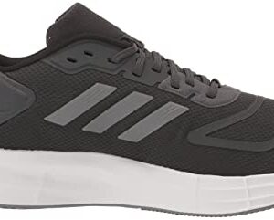 adidas Men's Duramo 10 Running Shoe, Grey/Grey/White, 11