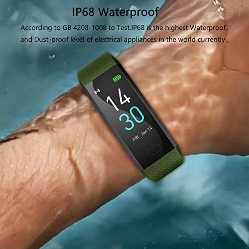 Smart Watch - Blood Pressure Monitor Activity Fitness Tracker with Heart Rate Monitor Smart Watch Compatible with iPhone Samsung Android iOS IP68 Screen Birthday Gifts for Women Men