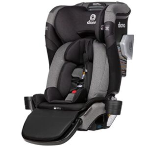 Diono Radian 3QXT+ FirstClass SafePlus 4-in-1 Convertible Car Seat, Rear & Forward Facing, Safe Plus Engineering, 4 Stage Infant Protection, 10 Years 1 Car Seat, Slim Fit 3 Across