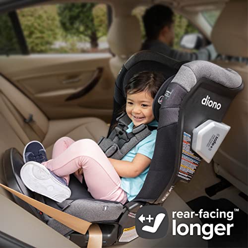 Diono Radian 3QXT+ FirstClass SafePlus 4-in-1 Convertible Car Seat, Rear & Forward Facing, Safe Plus Engineering, 4 Stage Infant Protection, 10 Years 1 Car Seat, Slim Fit 3 Across