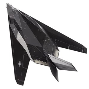 HANGHANG 1/72 F-117 Attack Plane （Nighthawk） Metal Fighter Military Model Diecast Plane Model for Collection or Gift Black