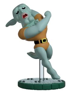 falling handsome squidward, 4.7" squidward collectible figure - youtooz based on tv series spongebob squarepants