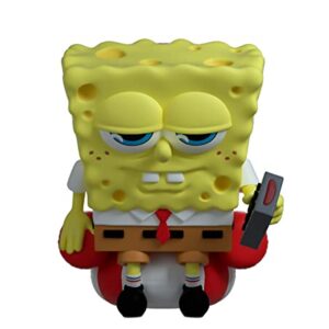 Youtooz Spongebob Heading Out Vinyl Figure, 3" Spongebob Funny Meme Vinyl Figure - Youtooz Spongebob Collection Based on Internet Meme Heading Out