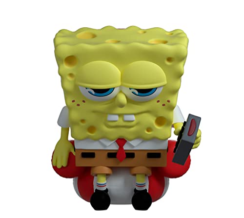 Youtooz Spongebob Heading Out Vinyl Figure, 3" Spongebob Funny Meme Vinyl Figure - Youtooz Spongebob Collection Based on Internet Meme Heading Out