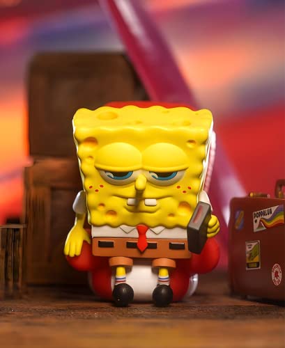 Youtooz Spongebob Heading Out Vinyl Figure, 3" Spongebob Funny Meme Vinyl Figure - Youtooz Spongebob Collection Based on Internet Meme Heading Out