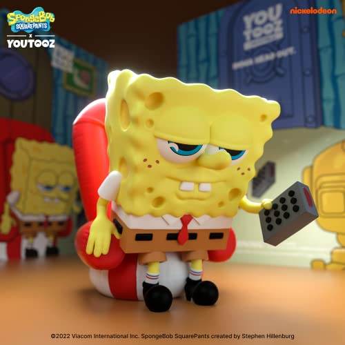 Youtooz Spongebob Heading Out Vinyl Figure, 3" Spongebob Funny Meme Vinyl Figure - Youtooz Spongebob Collection Based on Internet Meme Heading Out