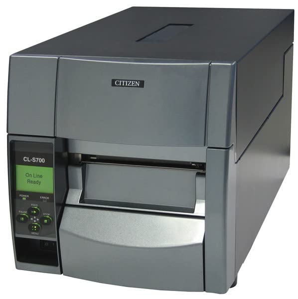 Citizen CL-S700II Printer with Compact Ethernet Card, W125657214 (Compact Ethernet Card CL-S700II, Direct Thermal/Thermal Transfer, 203 x 203 DPI, 254 mm/sec, Wired,)