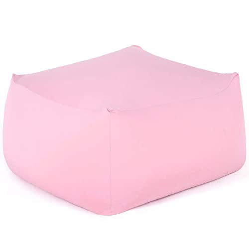 Inner Liner for Stuffed Animal Storage Cover, Bean Bag Replacement Cover for Beanbag Chair Easy Cleaning (No Beans) Large Size/Pink