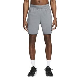 nike pro dri-fit flex vent max grey/black size large