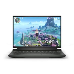 dell g16 7620 gaming laptop - 16-inch qhd 165hz display, intel core i9-12900h processor, 32gb ddr5 ram, 1tb ssd, wifi 6, nvidia geforce rtx3070ti graphics, services + windows 11 home - black