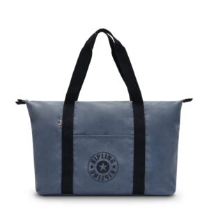 kipling art medium lite tote bag blazing grey c