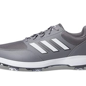 adidas Men's TECH Response 3.0 Golf Shoe, Grey Four/FTWR White/Grey Three, 10