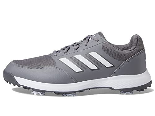 adidas Men's TECH Response 3.0 Golf Shoe, Grey Four/FTWR White/Grey Three, 10