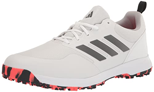 adidas Men's TECH Response SL 3 Golf Shoe, FTWR White/core Black/Grey Two, 10.5